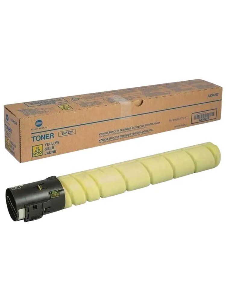 Тонер-картридж Konica-Minolta TN-512Y желтый A33K252