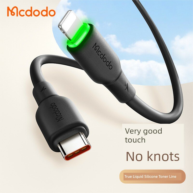 USB-C в Lightning кабель с быстрой зарядкой 20W PD для iPhone 8-14, сертифицирован, зарядка 50% за 30 минут