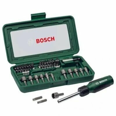 Набор отверток с храповиком Bosch из 46 предметов