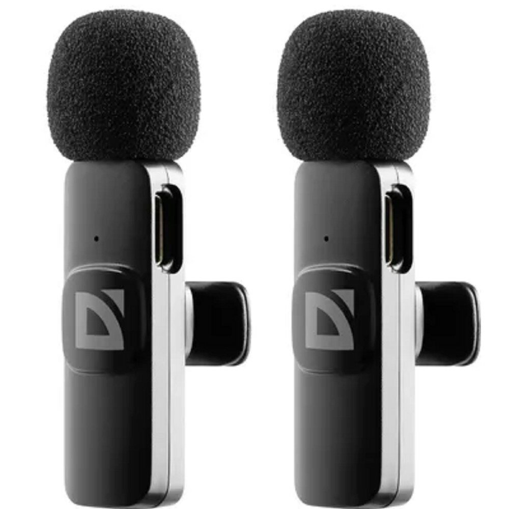 Микрофон Talky-138 wrls (64138) для компьютера, игровой, универсальный петличный Конденсаторный черный