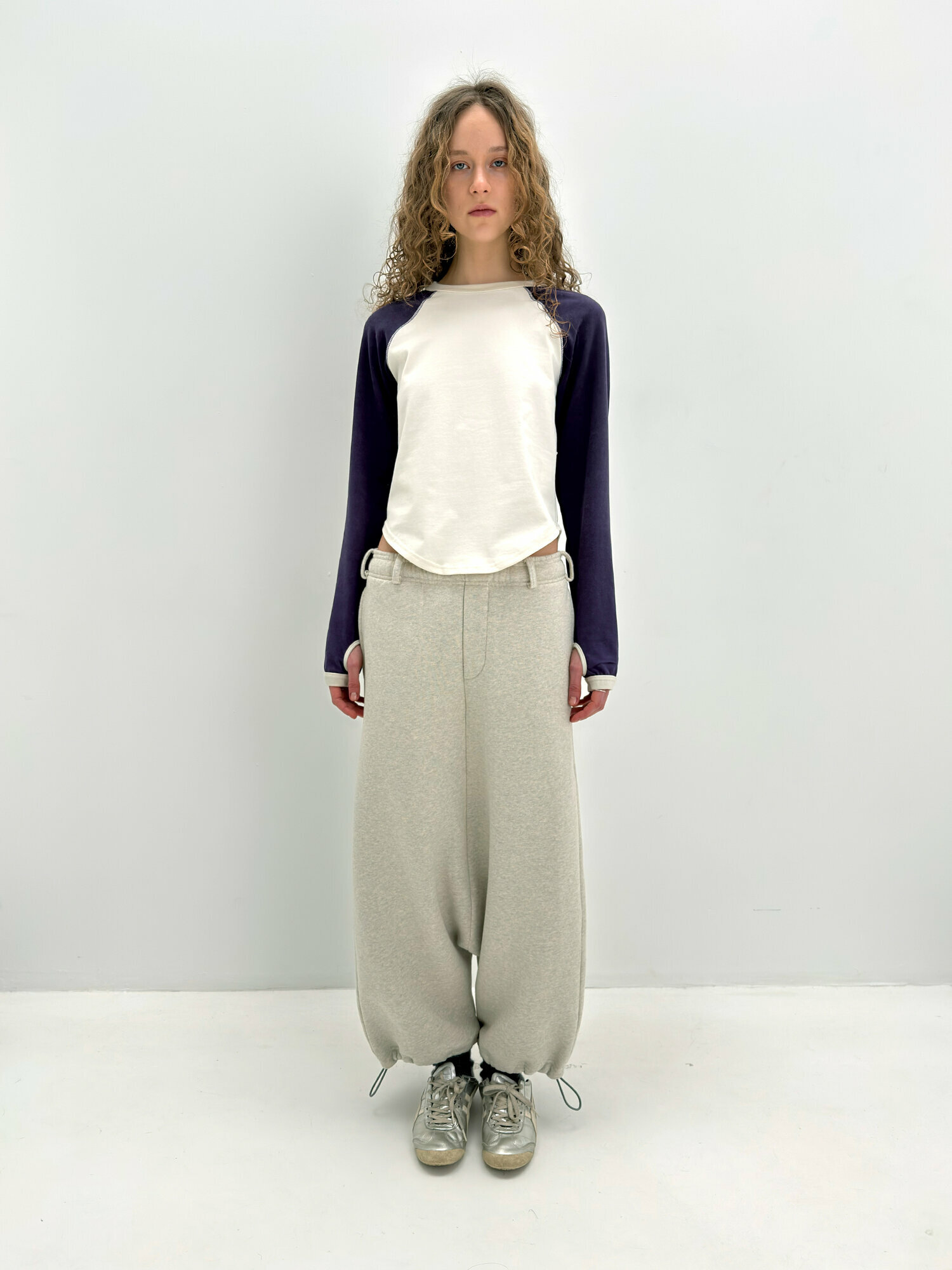 Брюки спортивные SINIY VSADNIK Feelings bugatti sweatpants, размер L, серый — фото 1