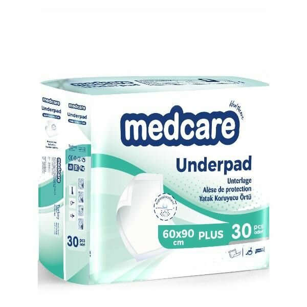 Пеленка для взрослого MEDCARE PLUS 60X90/30