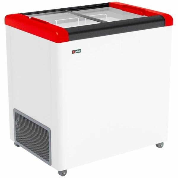 Морозильный ларь Gellar FG 250 C красный