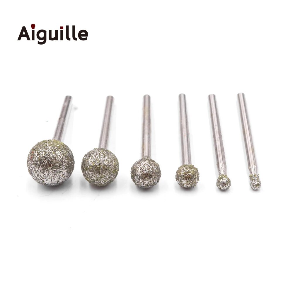 Алмазные насадки для шлифовки 60# 3x12mm (5шт)