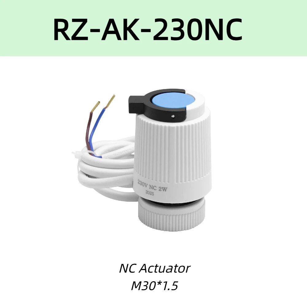 RZ-AK-230NC NC Актуатор M30*1.5