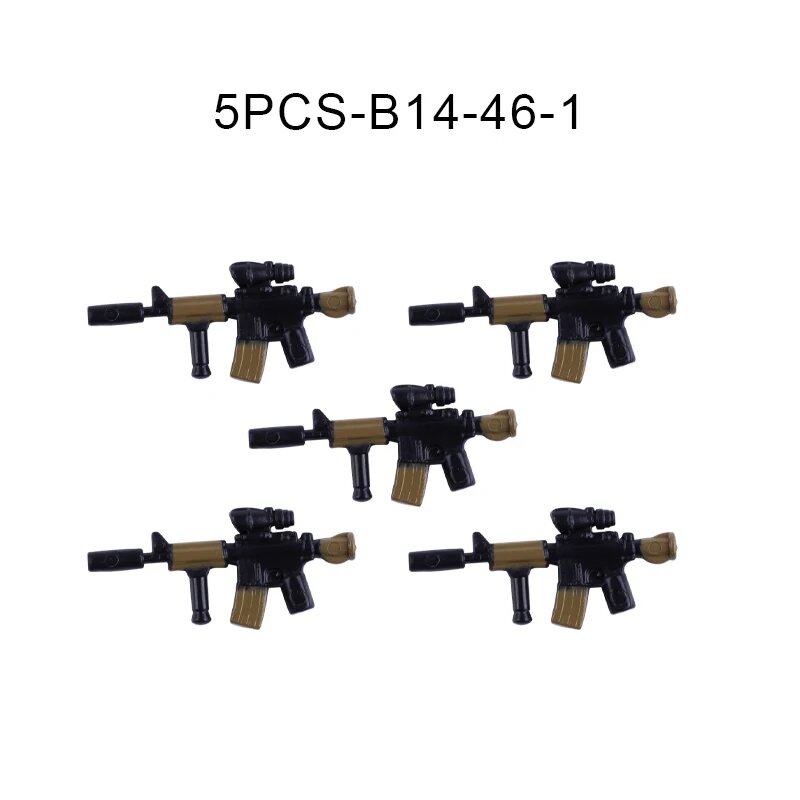 5PCS-B14-46-1, фигурки оружия для солдата