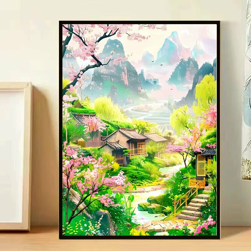 Деревянная головоломка 300 деталей, темно-хаки, 28x40 см, без рамки