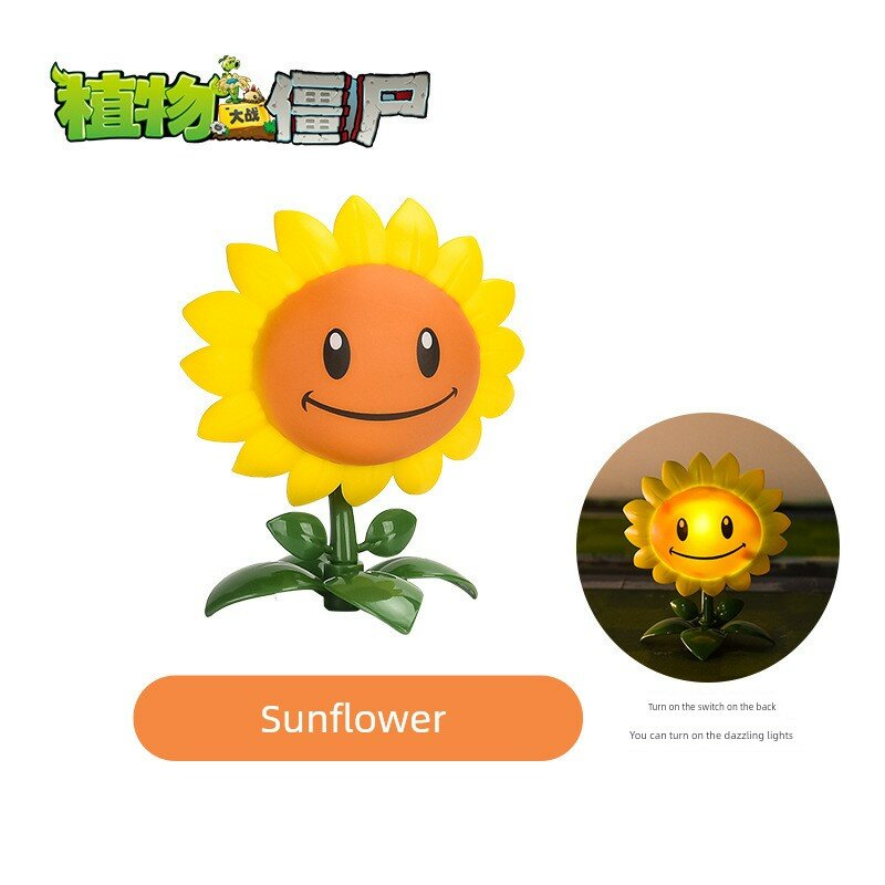 Оптовые игрушки Xuanli Plants vs. Zombies: Картофельная минометная установка, Лимонный факел, Сучок дерева, Светящийся