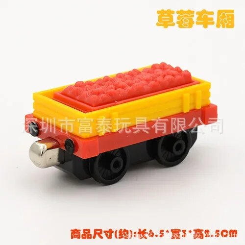 Магнитный вагончик Томас и Друзья, Цвет: HFX89-W002-Strawber