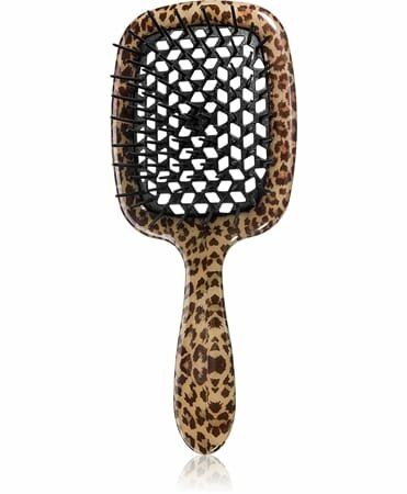 Расческа Janeke Superbrush Spotted, брашинг, разноцветный, 20,3 x 8,5 x 3,1 см