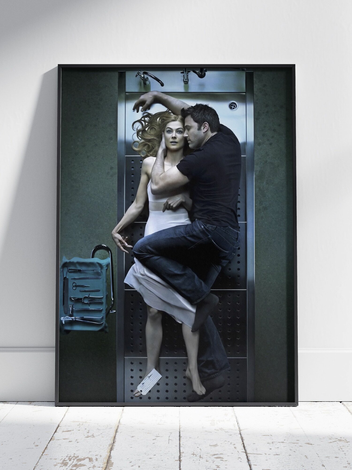 Плакат на стену для интерьера Исчезнувшая (Gone Girl - Эми и Ник 6) - Постер по фильму кино формата А4 (21x30 см)