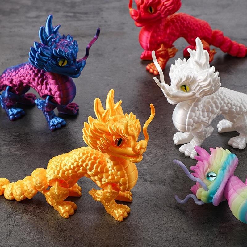 3D-печать KIRIN ручной работы имитационная модель интернет-знаменитостей украшение в лавке хит продаж подвижная креативная детская игрушка для мальчика