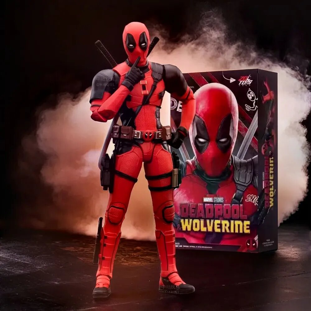 Фигурка Deadpool Wolverine от ZD Toys 18 см коллекционная пластиковая игрушка для мальчиков 14+
