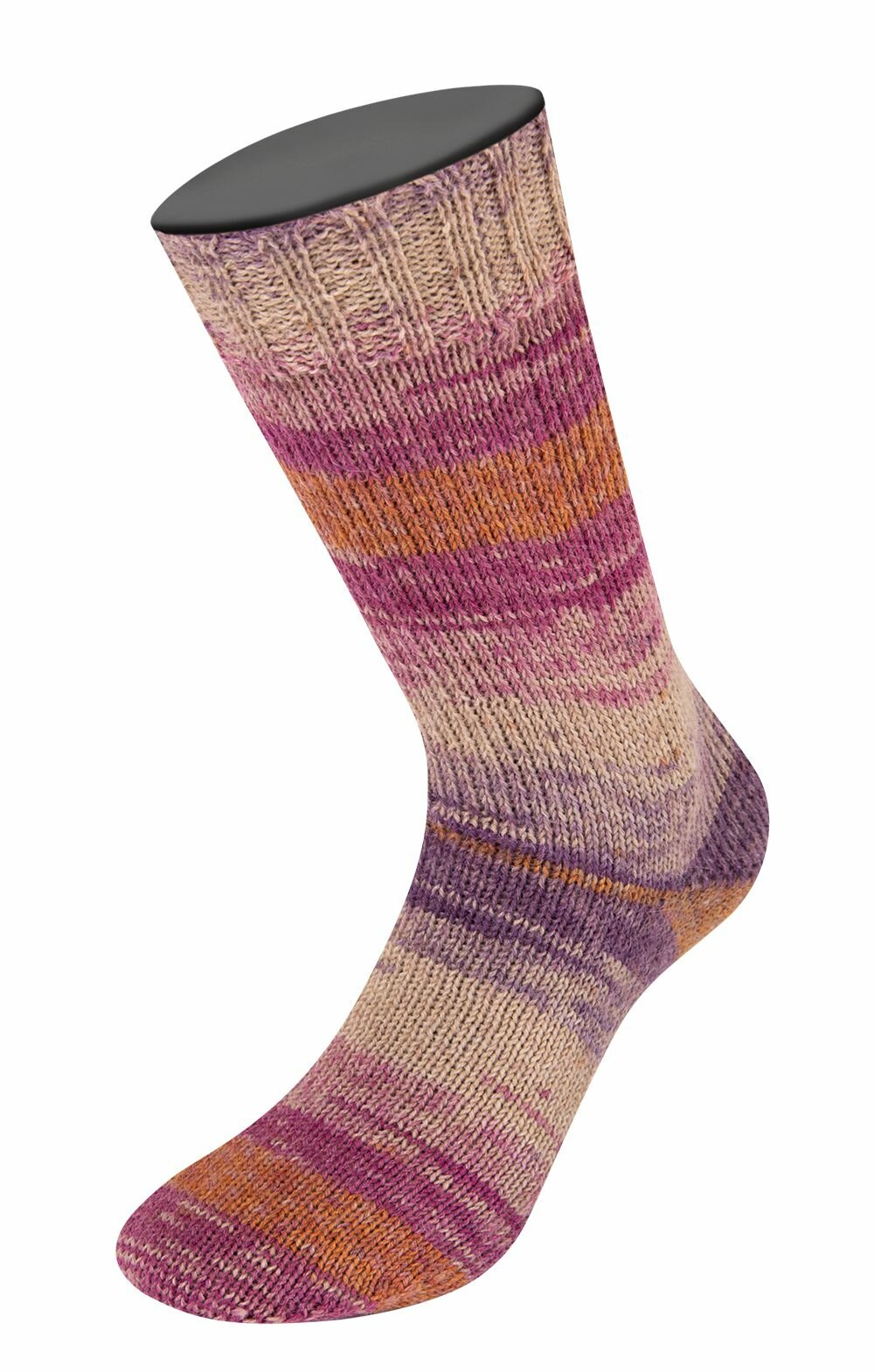 Носочная пряжа Lana Grossa Alpaca Print Meilenweit 100 (2211) 1 моток 100 г/400 м