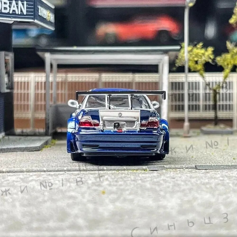 Машинка BMW M3 GTR E46 1/64 Need for Speed: Most Wanted, металлическая, 10 см — фото 1