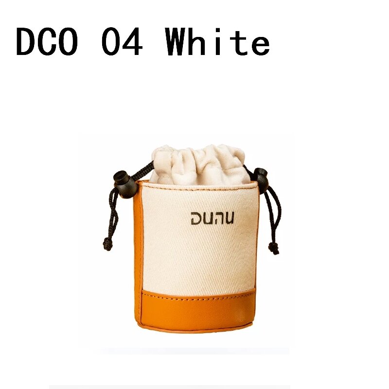 DUNU DCO 04 White Большой цифровой портативный накопитель для наушников, кабелей передачи данных и других предметов, камера хранения в форме пряжки.