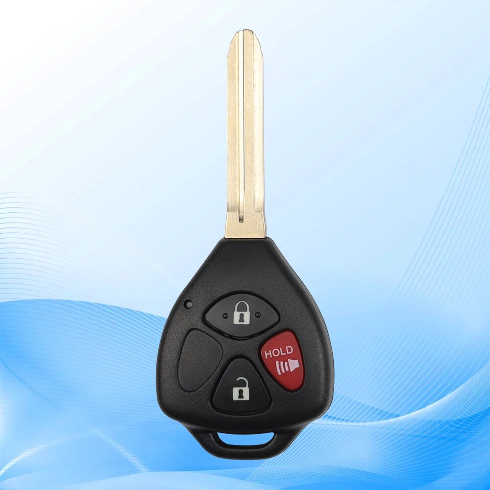 Автомобильный ключ для Toyota Camry Avalon Corolla RAV4 Yaris, 3 кнопки, G Chip