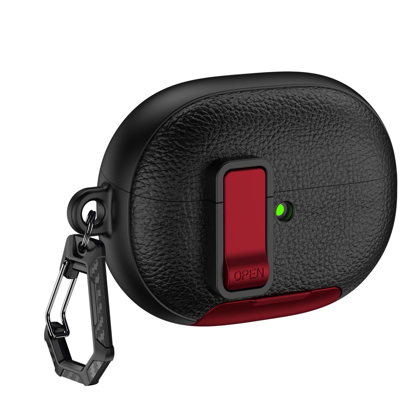 Чехол для Huawei FreeBuds Pro 5 с подставкой Мульти, Black Red