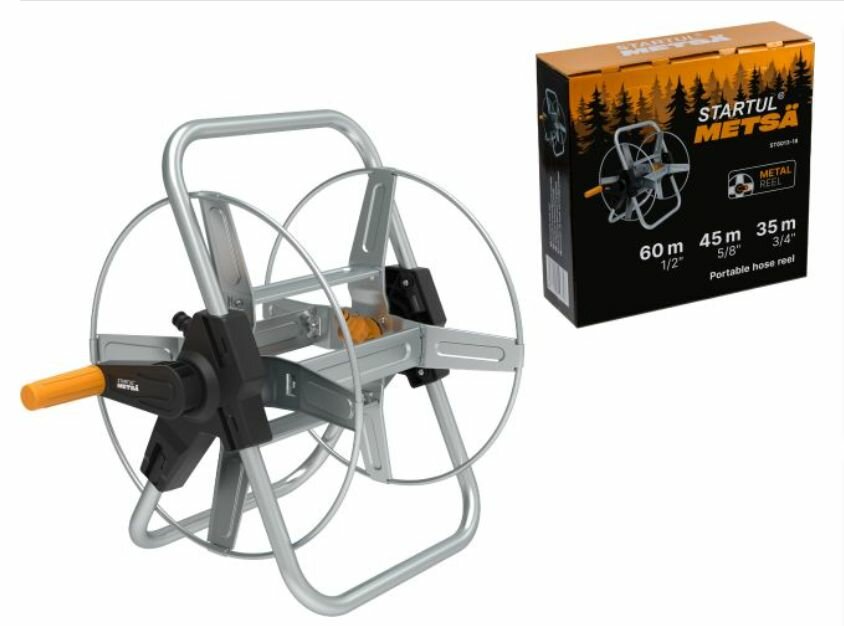 Катушка для шланга 1/2"/60м STARTUL METSA (металл) (ST6013-18)
