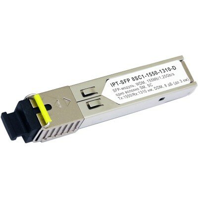 SFP-модуль IPTRONIC IPT-SFP 8SC1-1550-1310-D оптический