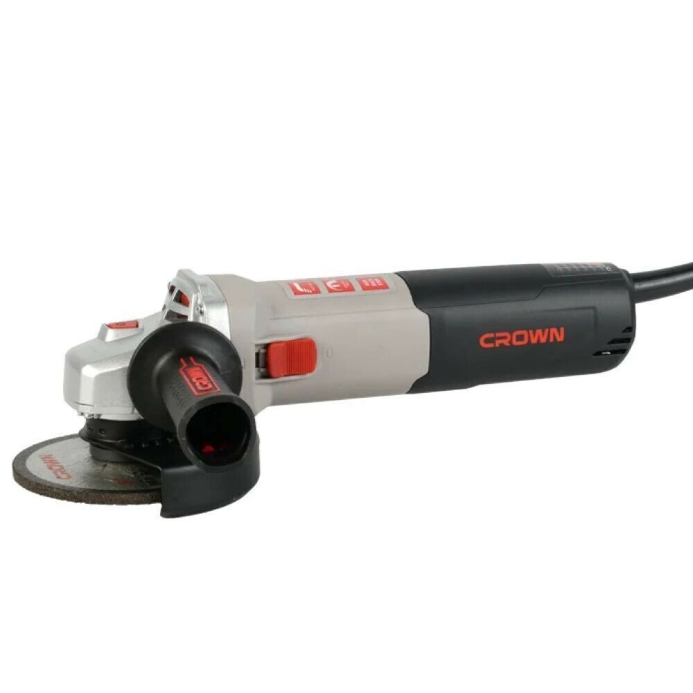 Шлифмашина угловая электрическая Crown CT13677-125RSV 1500 Вт d125 мм