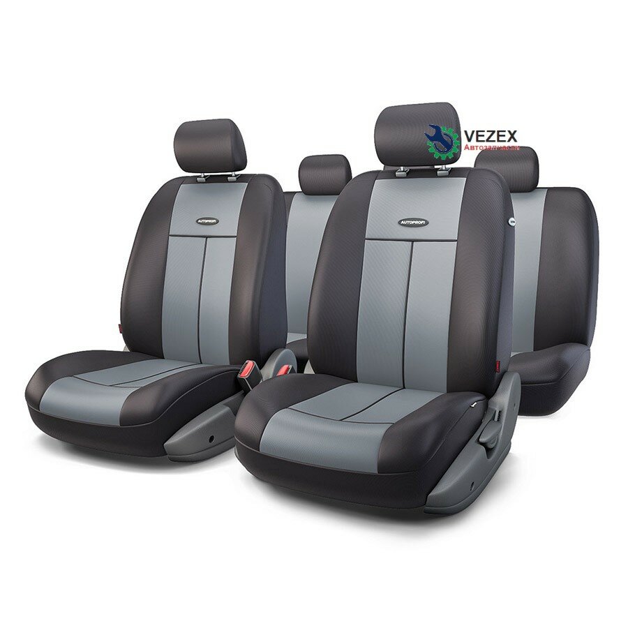 AUTOPROFI TT902PBKDGY чехлы для сиденья! TT, передний ряд, задний ряд, AIRBAG, черн./т. серый\