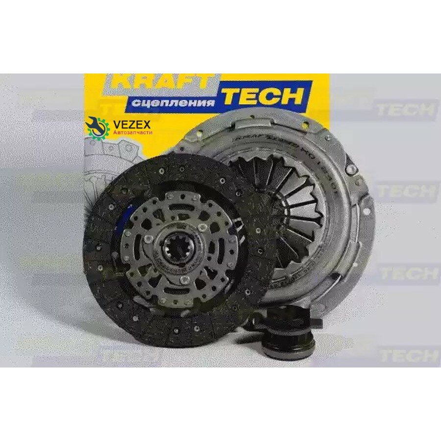 KRAFTTECH W01240G Сцепление VOLGA CHRYSLER W01240G