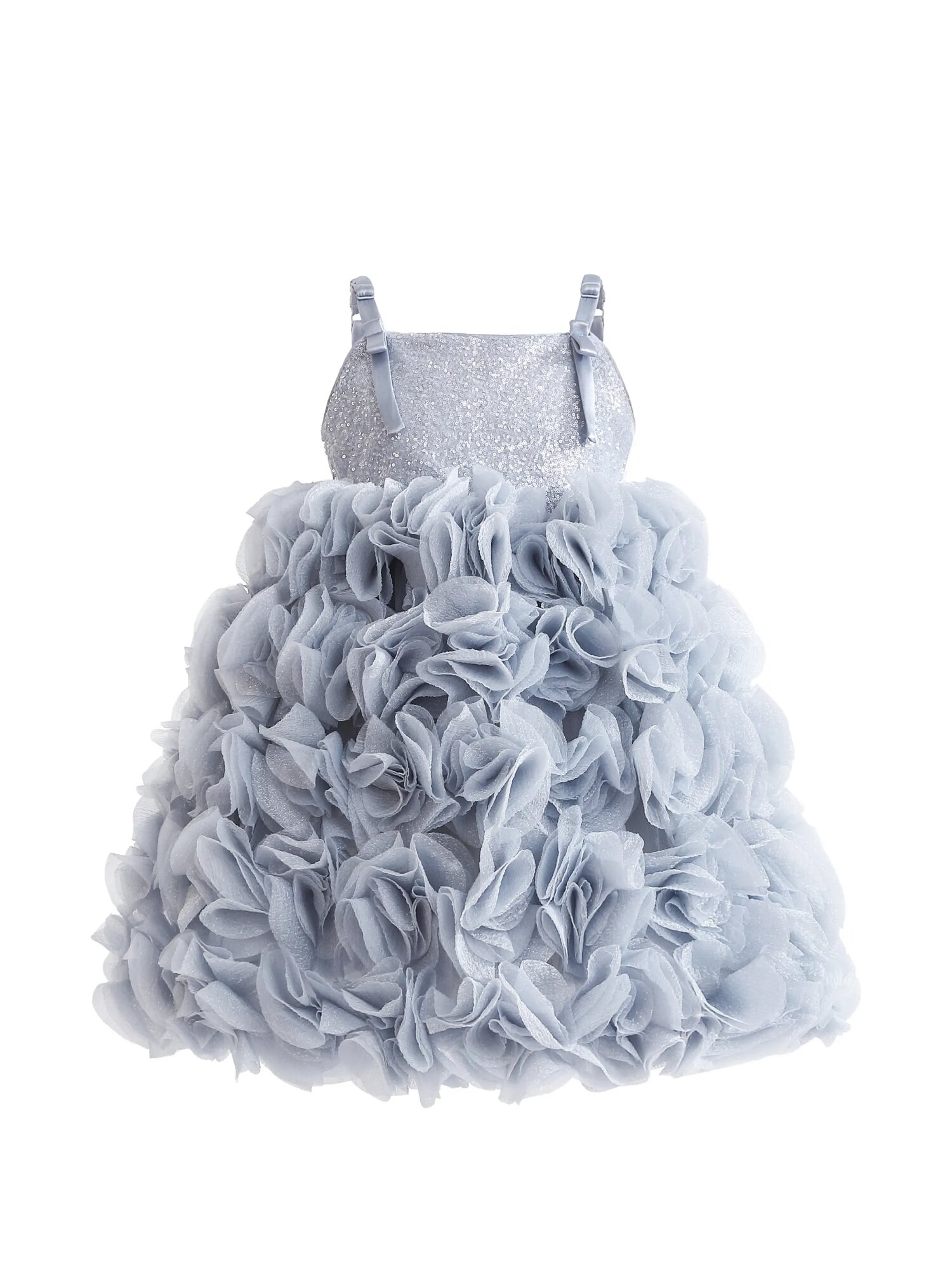 Платье Arabella glittered ruffled dress