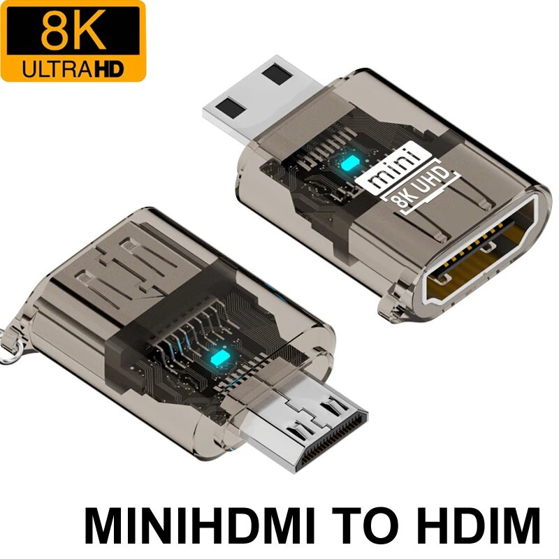 Micro HDMI - HDMI адаптер 8K UHD — фото 1