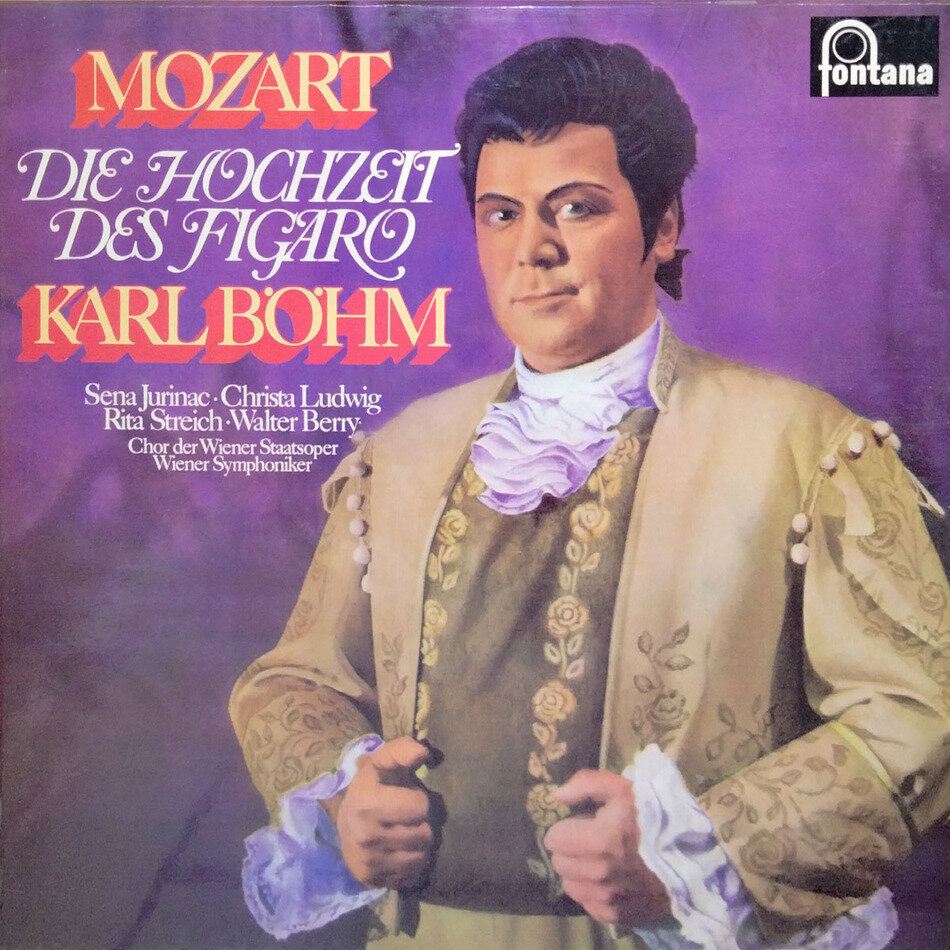 Винтажный винил Karl Bohm — Mozart: Die Hochzeit Des Figaro (3LP)