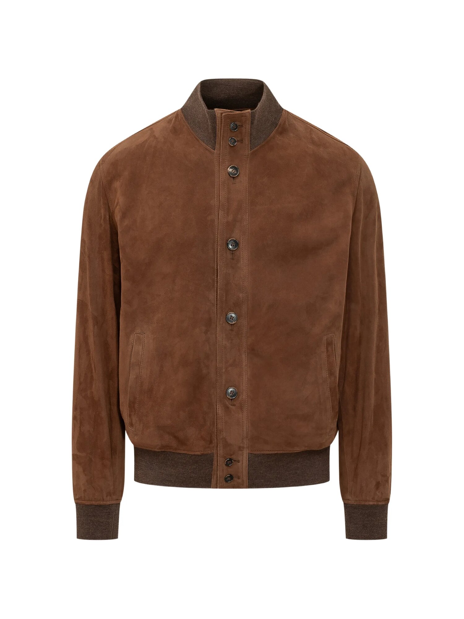 Бомбер Suede bomber jacket