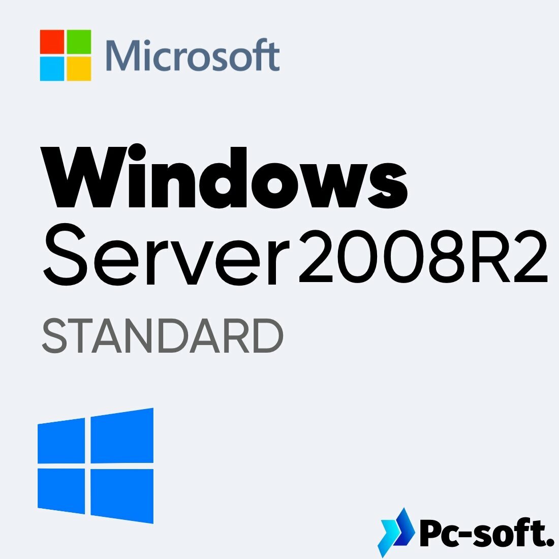 Microsoft Windows Server 2008 R2 Standard, ключ, 1 устройство