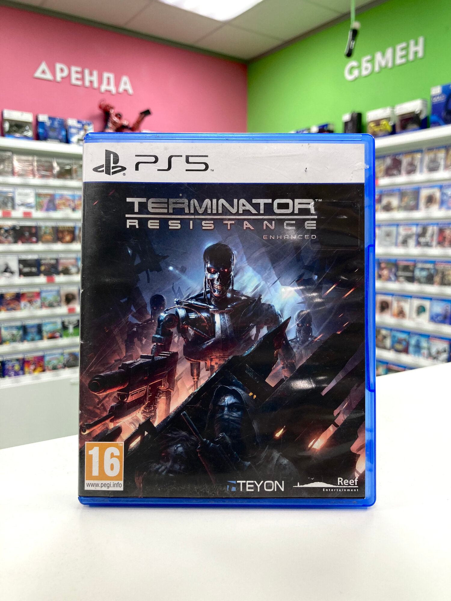 PS5 Terminator: Resistance Enhanced б/у (Русская версия)