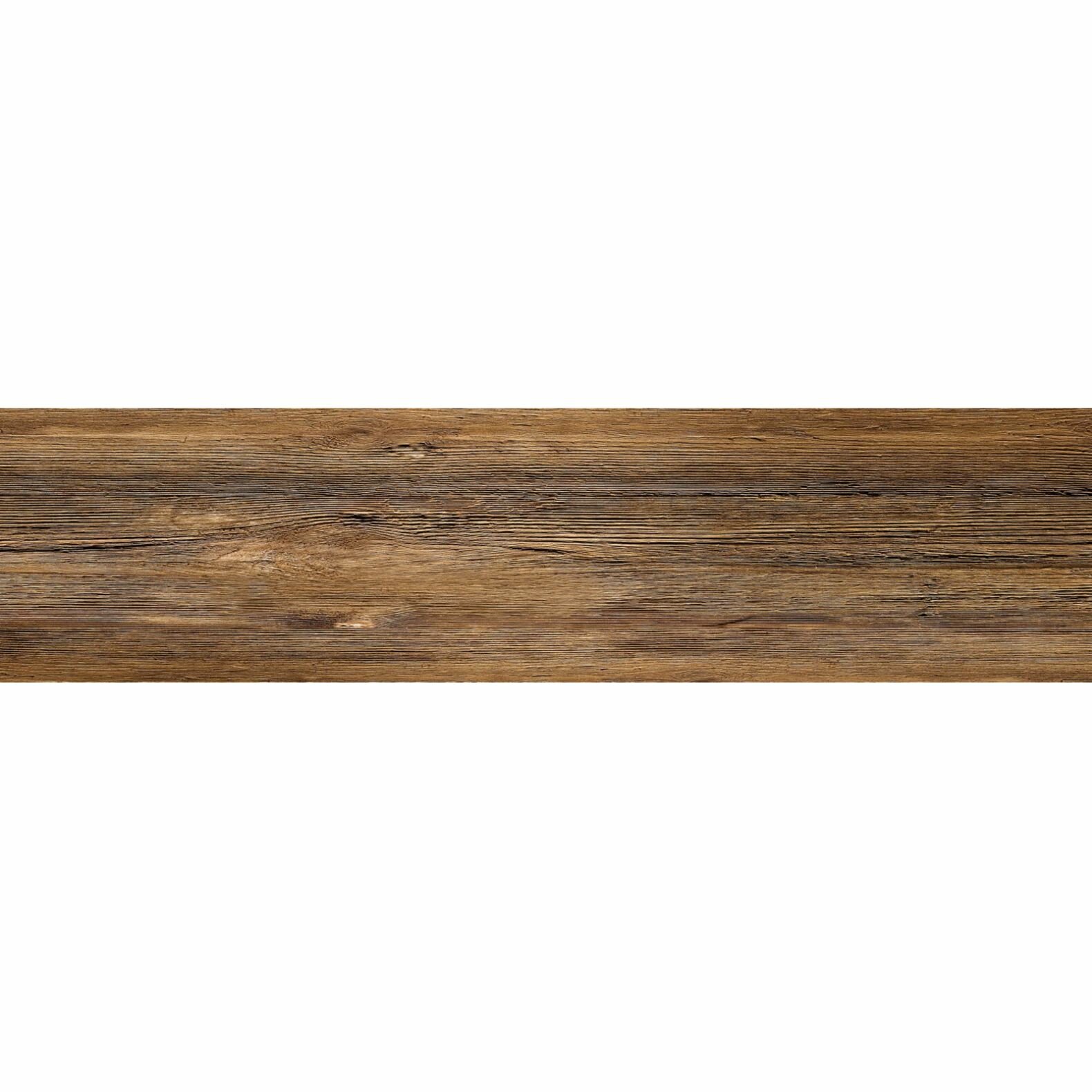 Керамогранит Eurotile Rus Sherwood Brown 01-00131608 матовый под дерево 14,7x59,4 см для пола и стен