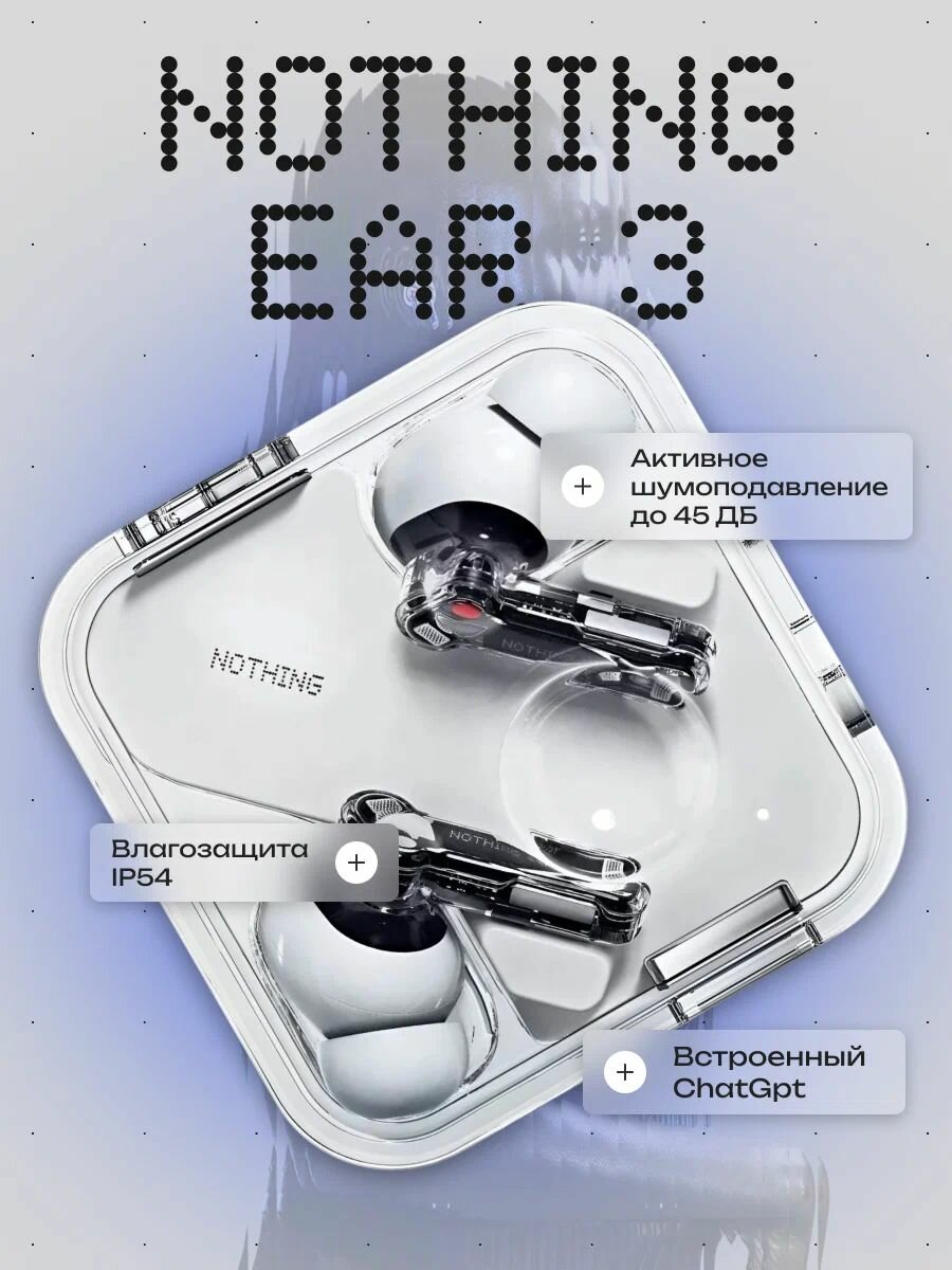 Беспроводные Наушники Nothing Ear 3 (B171), ( белый ) ( White )