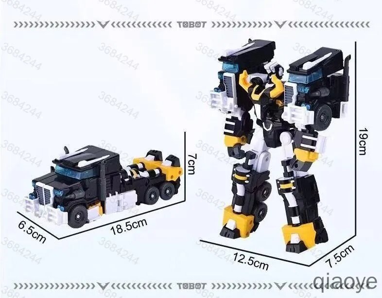 Трансформер Tobot , Тобот БИГ трейл Детективы Галактики , Young Toys, 301094