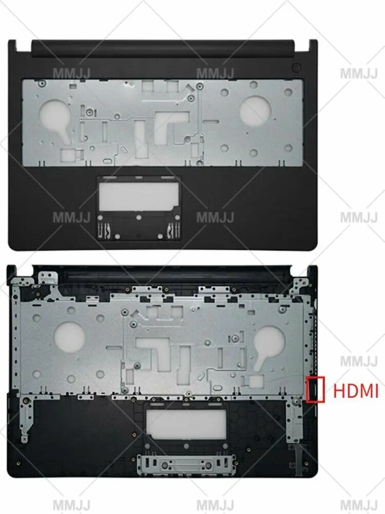 Топкейс (верхняя панель) для Dell inspiron 15U 15-5000 15-5558 15-5559 15-5555 V3558 V3559 Черный Корпус клавиатуры