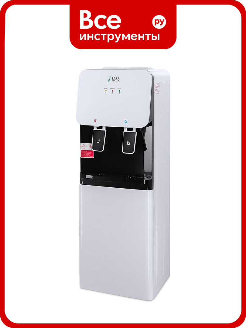Напольный кулер ECOTRONIC J1-LCE XS со шкафчиком, электронное охлаждение 11660