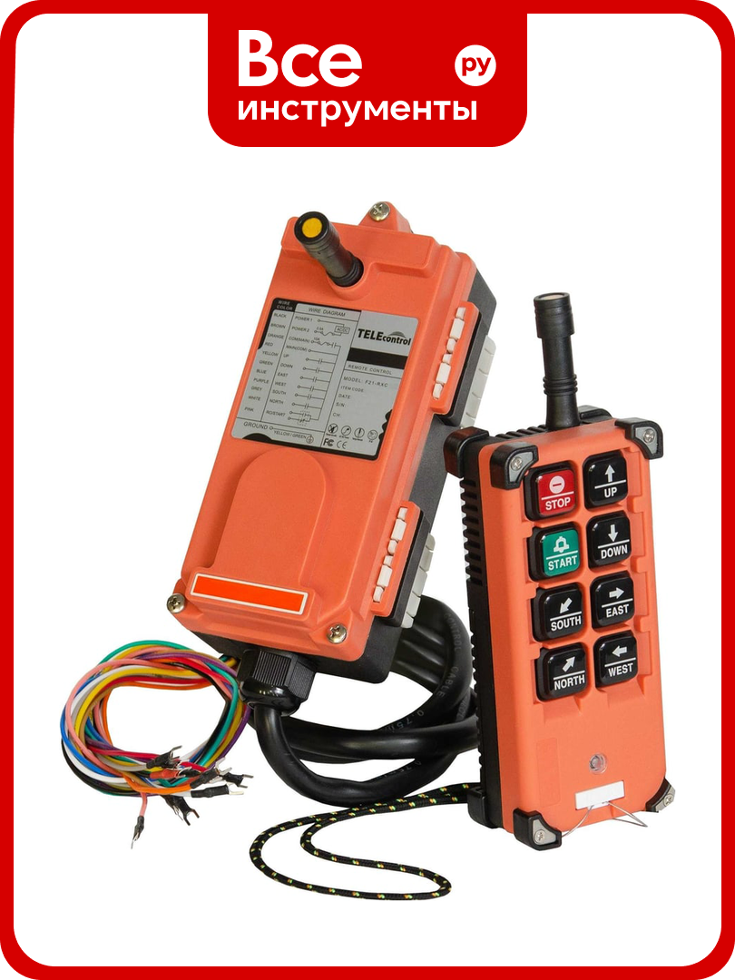 Промышленное радиоуправление TELECONTROL F21-E1B 12-24В DС U_F21-E1B_12v