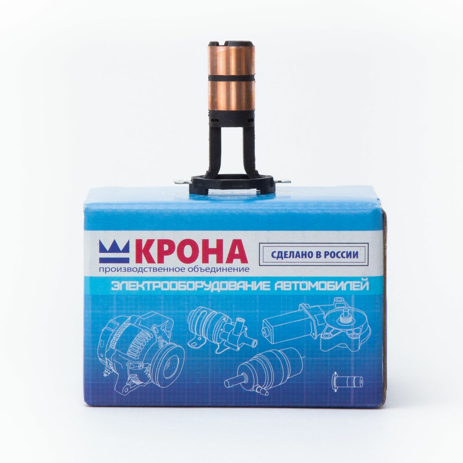 Коллектор генератора KRAUF ASV0090KS Citroen Berlingo, C2, C3, C4, C5, Jumper, Xsara 1.4hd-2.0hd, Fiat Scudo 1.6d, 2.0d, Ulisse 2.2, Hyundai Sonata 2.0, Terracan 2.5d, Kia Sorento 2.4, Sportage 2.0
