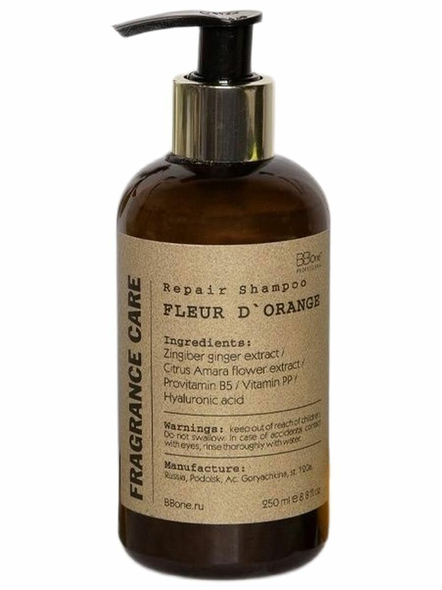 BBONE MEN Парфюмированный шампунь и ель для душа Fragrance Care Fleur D'Orange для мужчин 250мл
