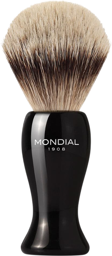 MONDIAL Помазок для бритья "Болтон", черная смола Bolton Shaving Brush Black Resin 200ml