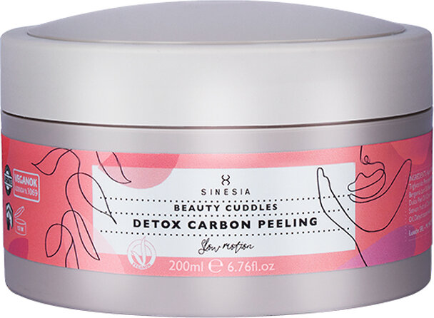 SINESIA Карбоновый детокс-пилинг для лица и кожи головы Detox Carbon Peeling 1000ml