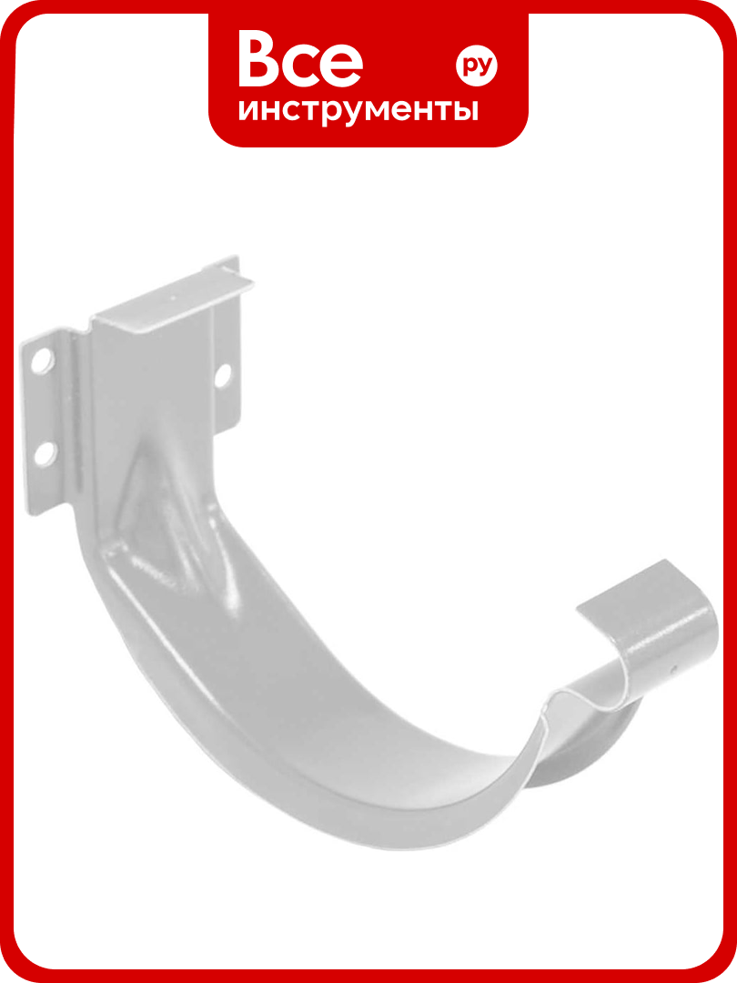 Короткий крюк Grand Line 125 мм, RAL 9003 ШК 100608