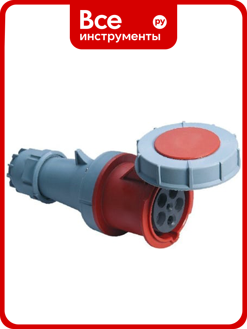 Розетка переносная EKF 2352 3Р+РЕ+N 63А 380В IP67 ps-2352-63-380