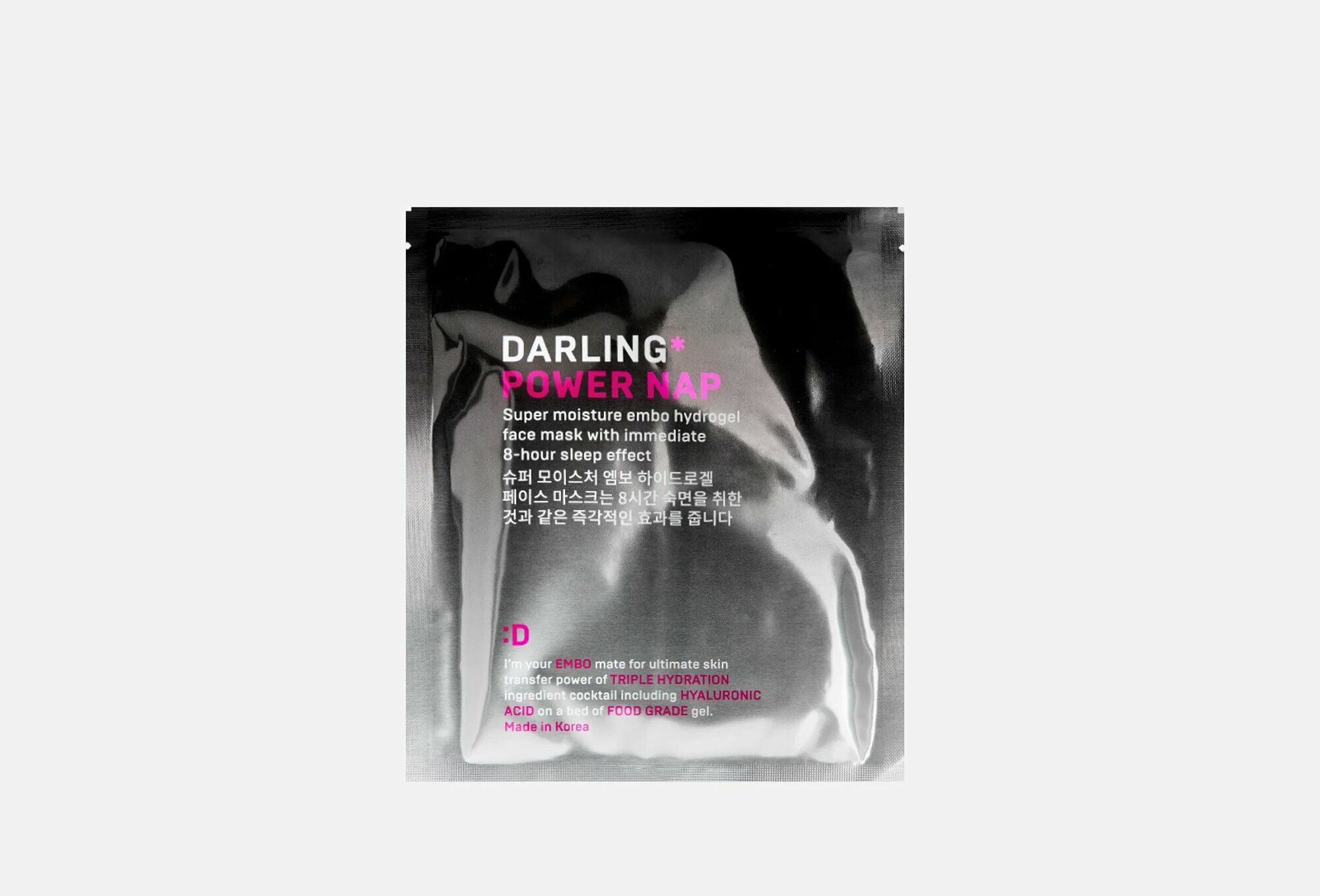 Суперувлажняющая гидрогелевая маска DARLING* Power Nap SUPER MOISTURE EMBO HYDROGEL MASK