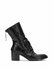Ботинки STRATEGIA Snakeskin-effect leather boots, размер 38, black/black