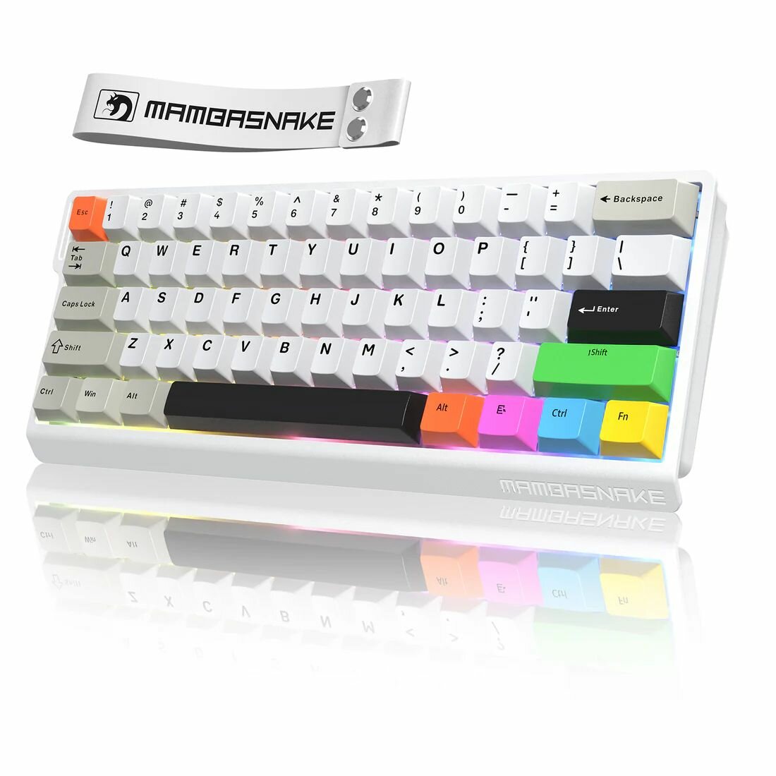 MAMBASNAKE Игровая клавиатура , (Linear), разноцветный
