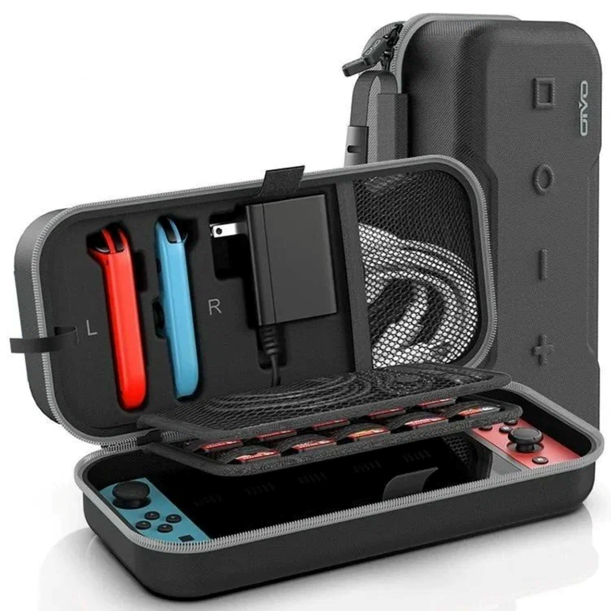 Сумка - защитный чехол для Nintendo Switch и Nintendo Switch OLED Carry Case Oivo (IV-SW188) Серый