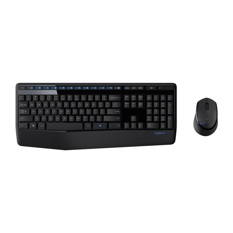 Набор клавиатуры и мыши Унисекс Logitech MK346p, Keyboard & Mouse Set+Long Mouse PadНабор клавиатуры и мыши Унисекс Logitech MK346p, Keyboard & Mouse Set+Long Mouse Pad